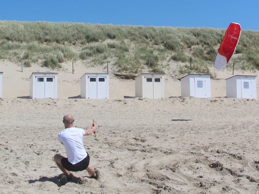 Power kiting at Paal 28 - VVV Texel