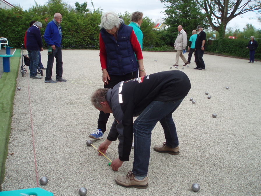 Jeu de boules in Den Burg - VVV Texel